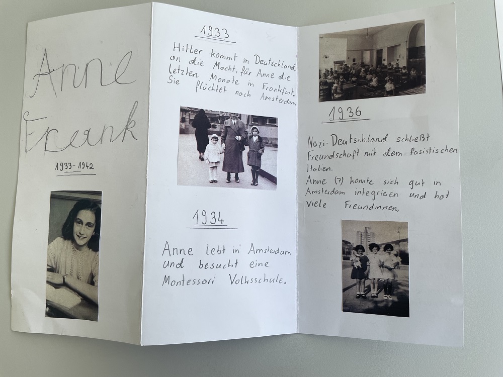 4A Anne Frank 23/24 | Schulzentrum Lessinggasse